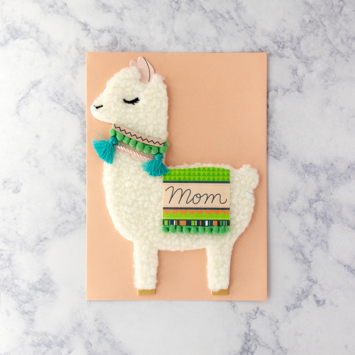 Die-Cut Llama Mama Mother's Day Card (For Mom) – Bonsai Paper Co.