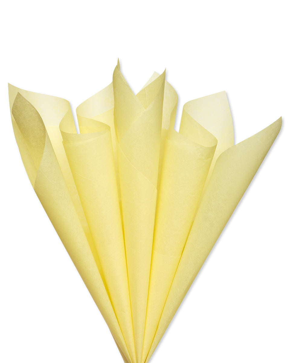 Yellow Tissue Paper (Set of 8) – Bonsai Paper Co.