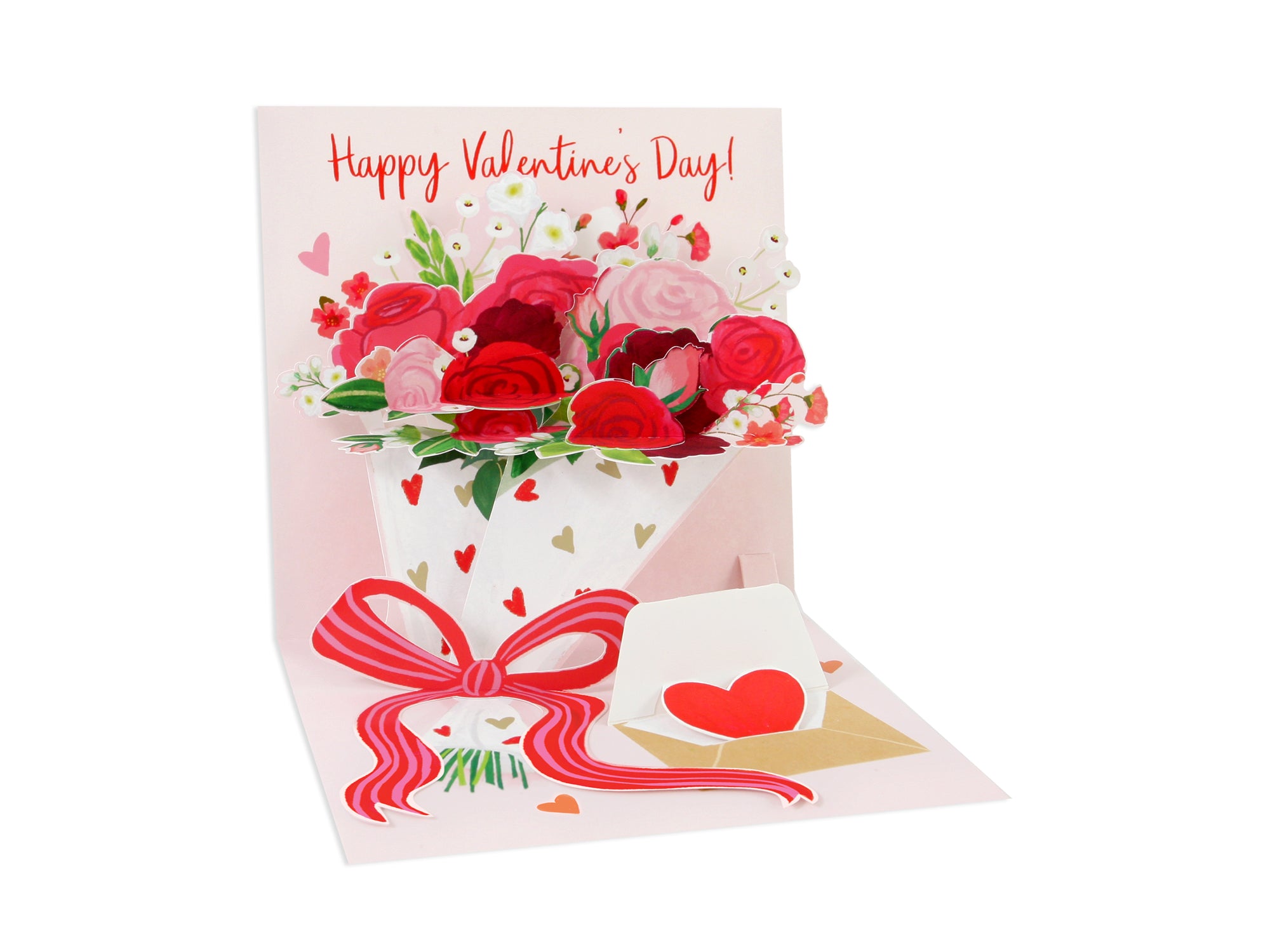 Pop-Up "Bouquet For You" Valentine's Day Card – Bonsai Paper Co.