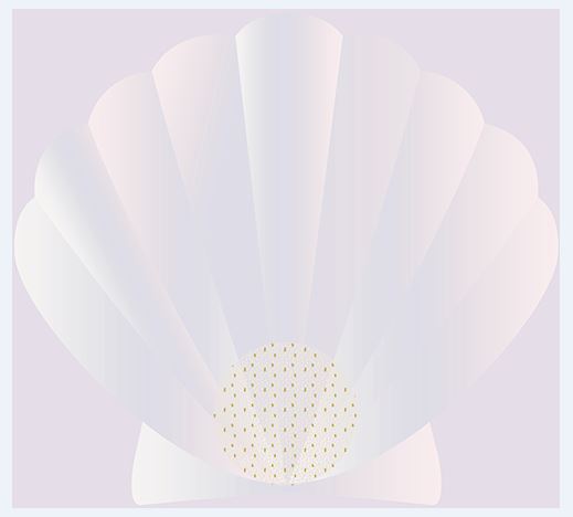 Die-Cut Pearl Clam Medium Bag – Bonsai Paper Co.