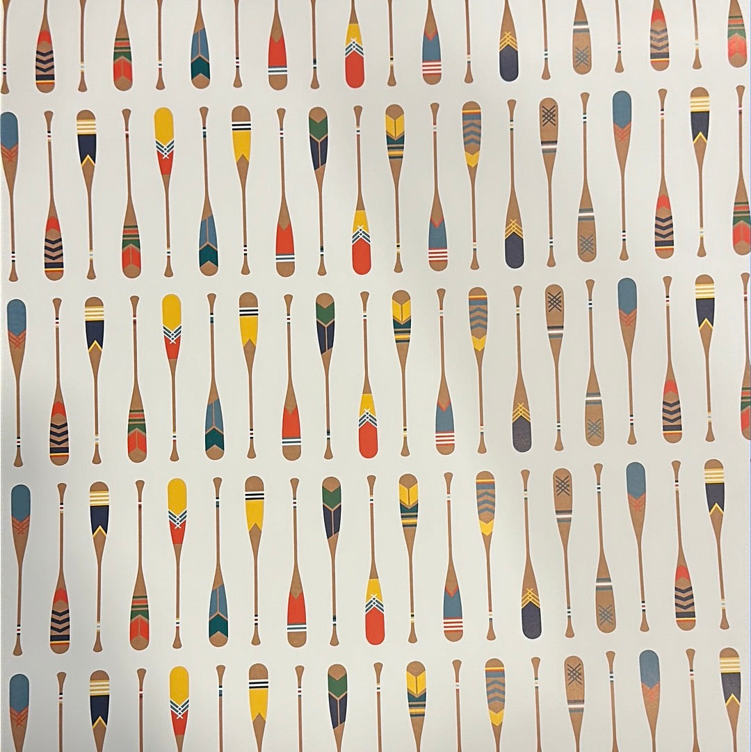 Colorful Paddles Flat Wrap – Bonsai Paper Co.