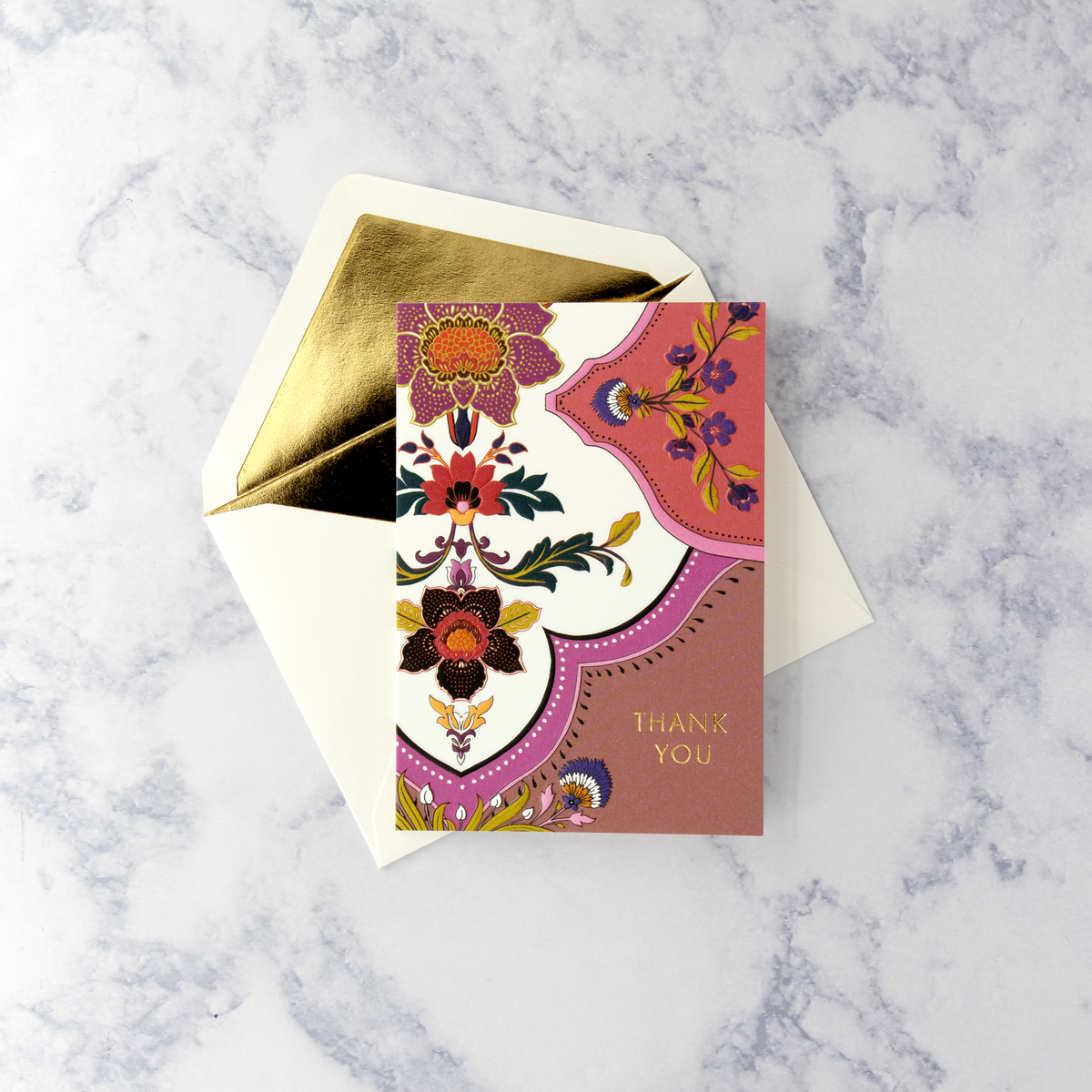 Embossed Renaissance Thank You Boxed Notes (Set of 12) – Bonsai Paper Co.