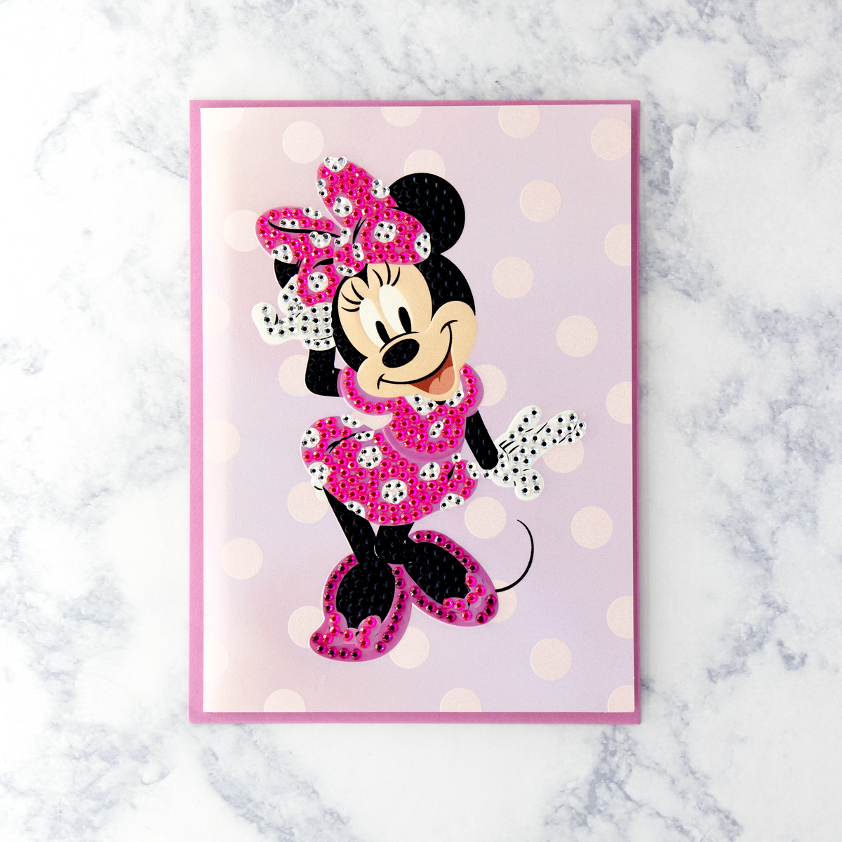 Gemmed Minnie Mouse Blank Card – Bonsai Paper Co.