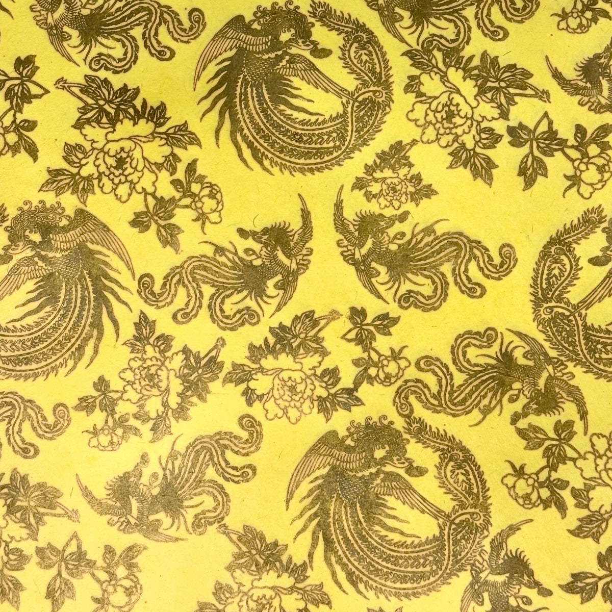 Handmade Yellow Chinese Dragons Flat Wrap – Bonsai Paper Co.