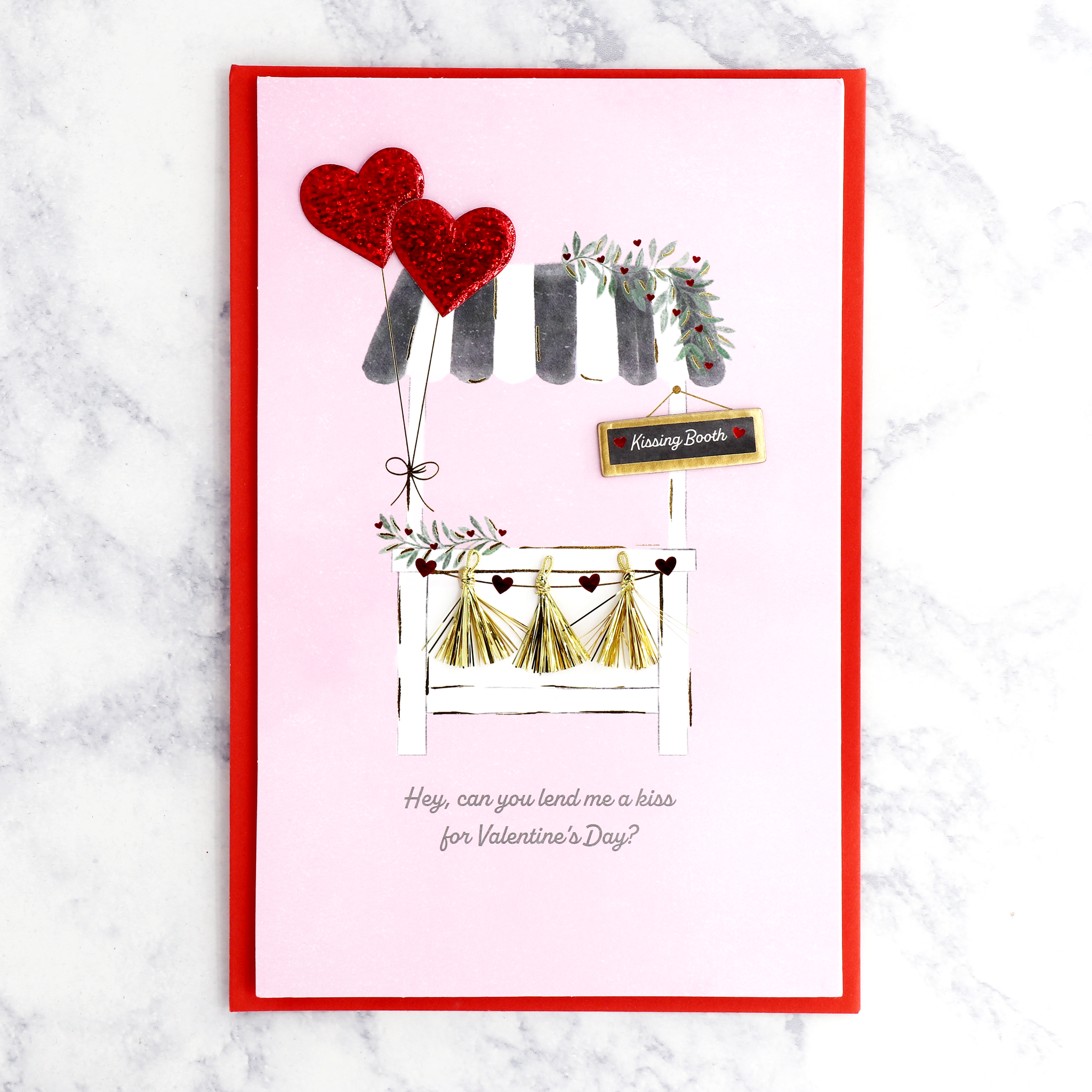 Kissing Booth Valentine's Day Card – Bonsai Paper Co.
