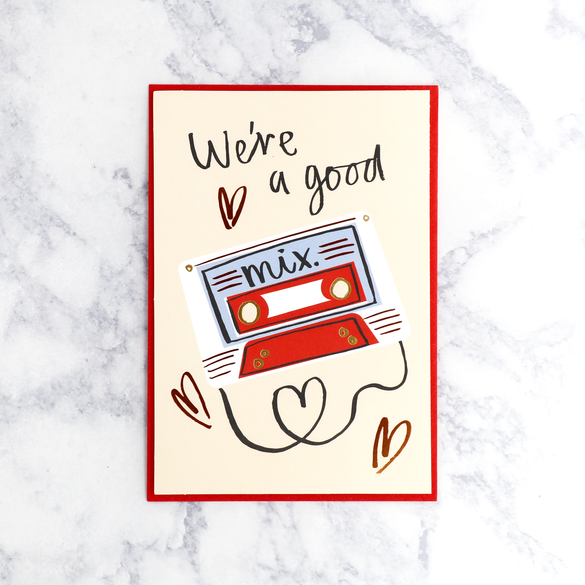 Mixtape Valentine's Day Card – Bonsai Paper Co.