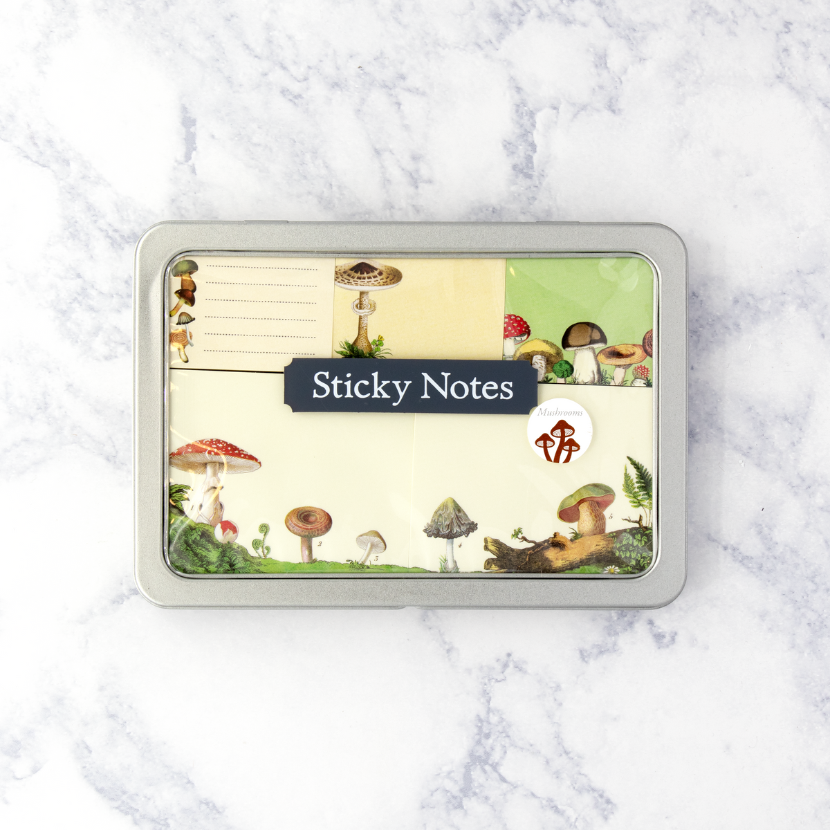 Mushroom Sticky Notes (Set of 5) – Bonsai Paper Co.