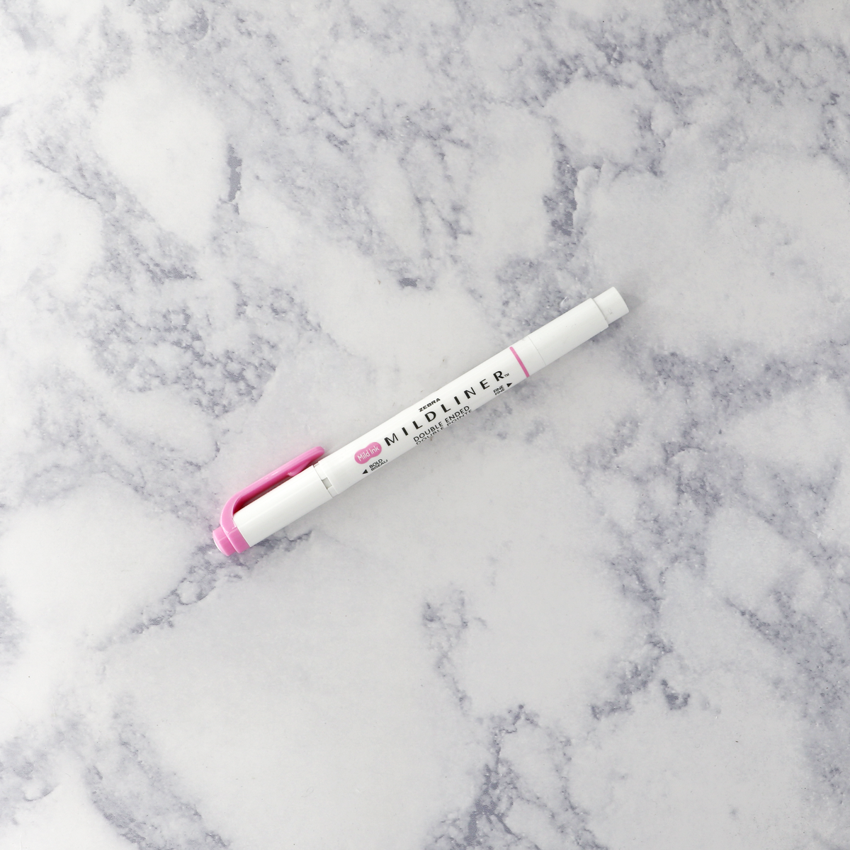 Pink Dual-Tip Mildliner Highlighter – Bonsai Paper Co.