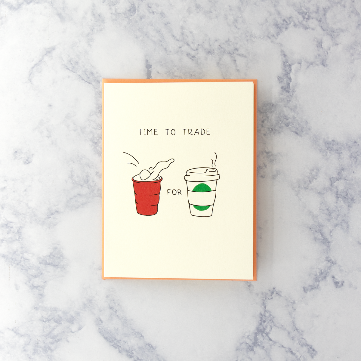 "Time To Trade" Graduation Card – Bonsai Paper Co.