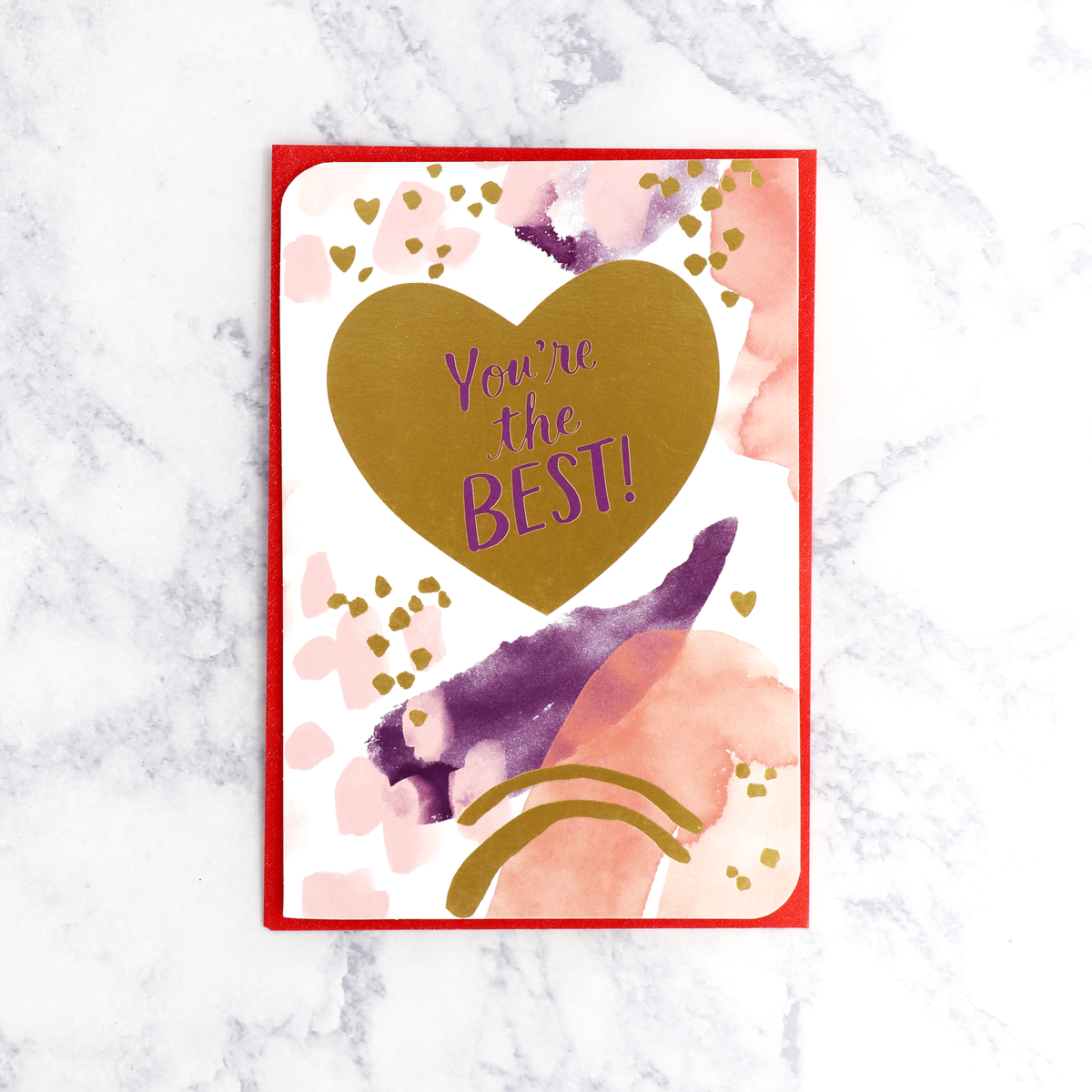 "You're The Best!" Valentine's Day Card – Bonsai Paper Co.