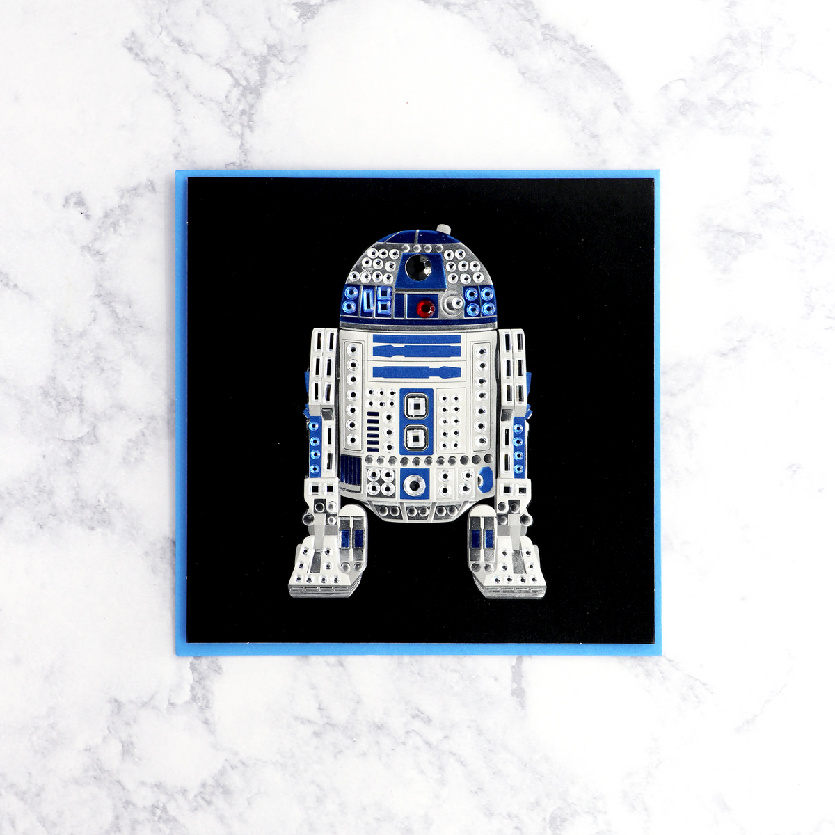 Gemmed R2D2 Birthday Card – Bonsai Paper Co.