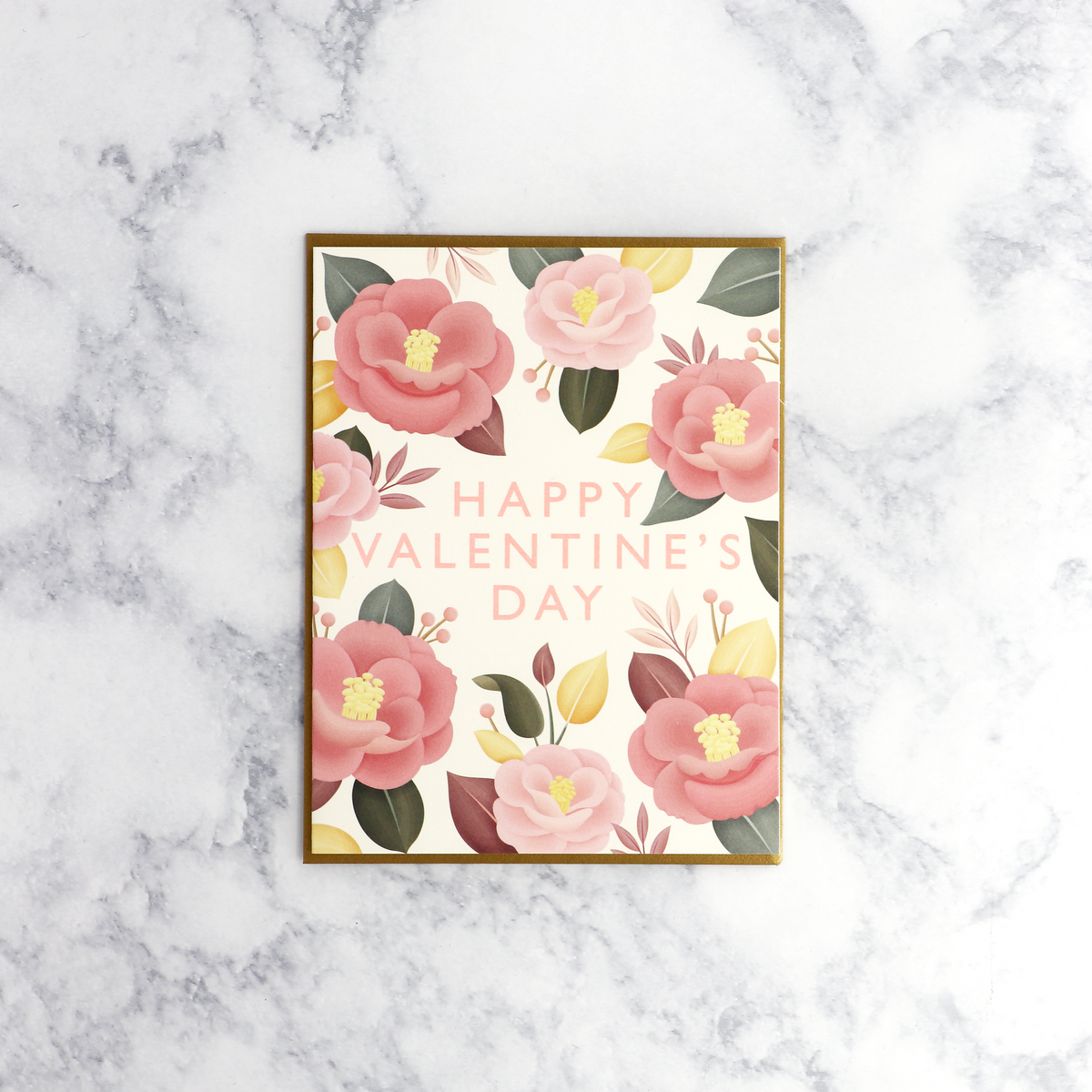 Spring Flowers Valentine's Day Card – Bonsai Paper Co.