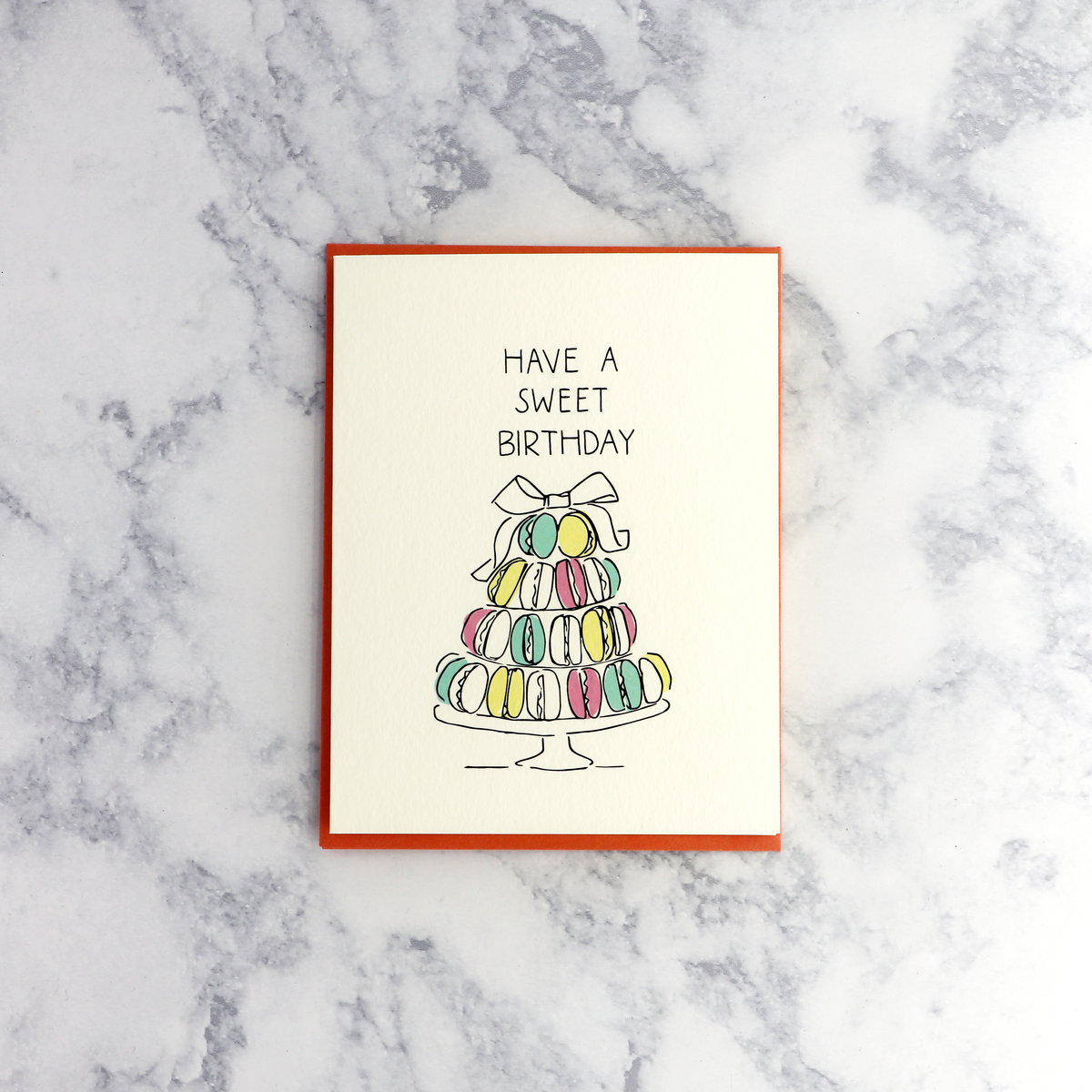 Sweet Macaron Birthday Card – Bonsai Paper Co.