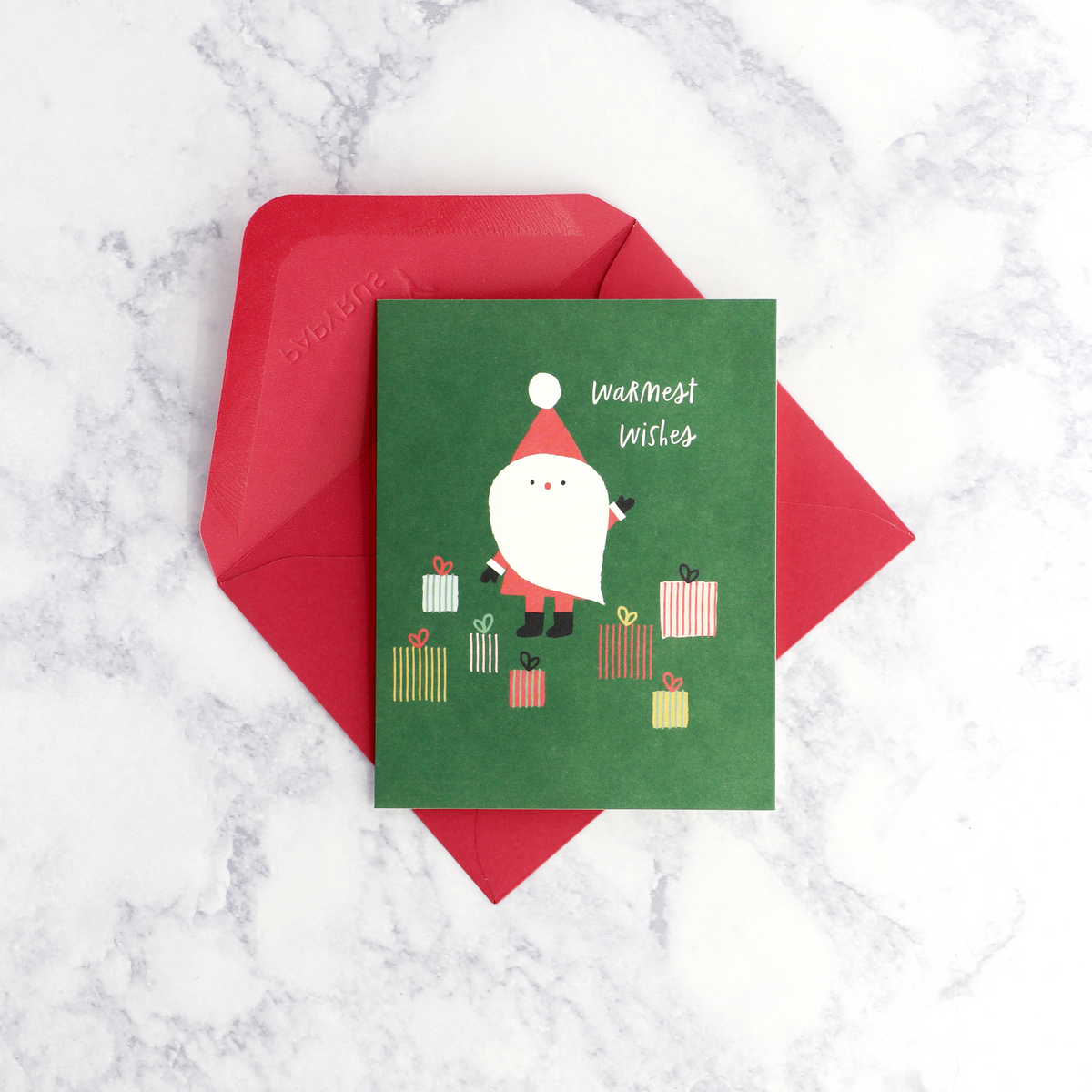 Tiny Santa Christmas Boxed Cards (Set of 20) – Bonsai Paper Co.