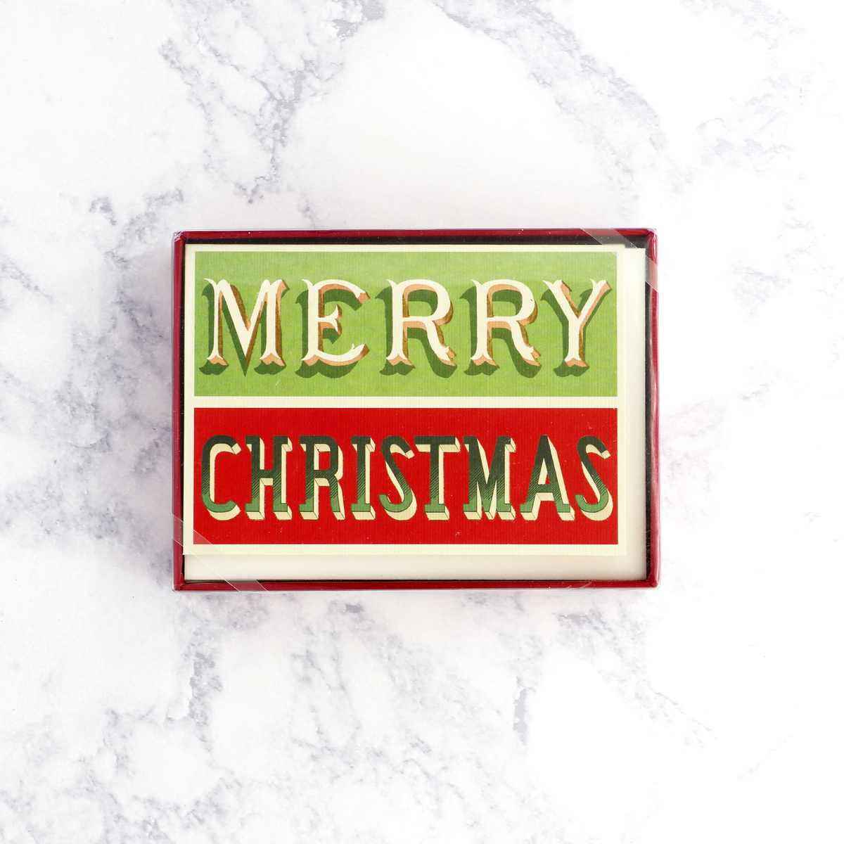 Vintage "Merry Christmas" Christmas Boxed Cards (Set of 10) – Bonsai ...